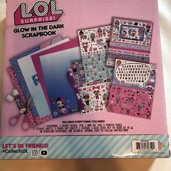 Lol | Toys | Lol Surprise Lol Craft Light Up Diary Handbag | Poshmark